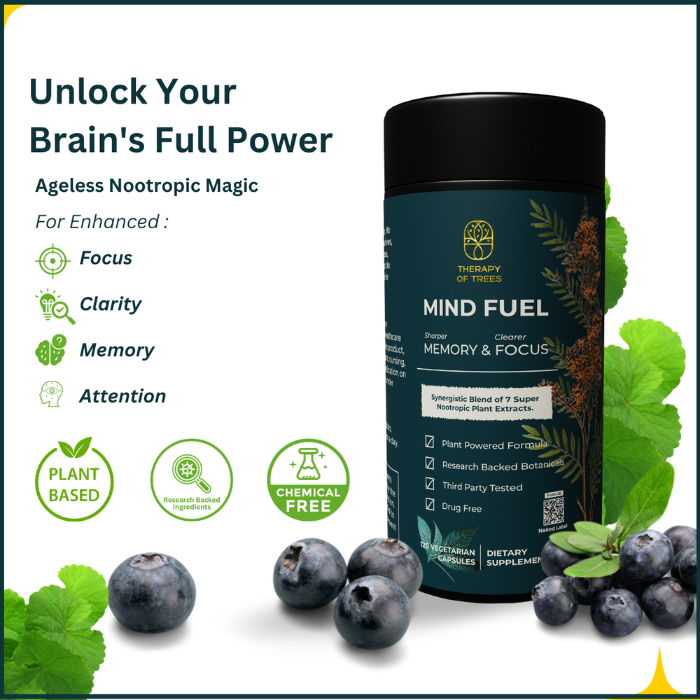 Mind Fuel: Nootropic Brain Enhancer – Nature's Blend for Peak Mental P