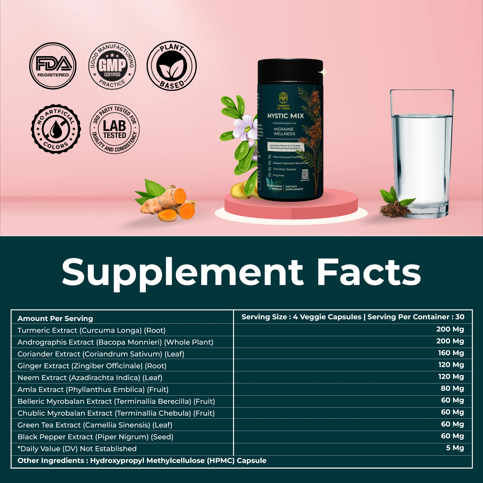 Mystic Mix: Advanced Nutritional Support for Migraine Wellness